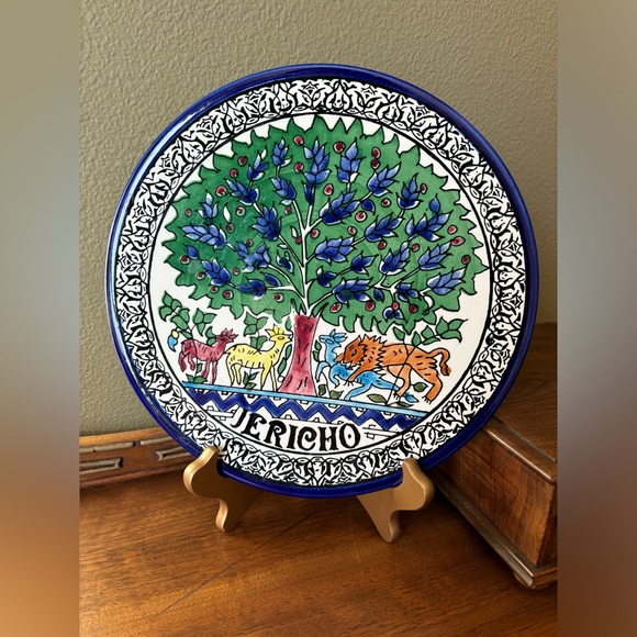 Accents | Armenian Ceramic Tree Of Life Hand Made Decorative Plate ...